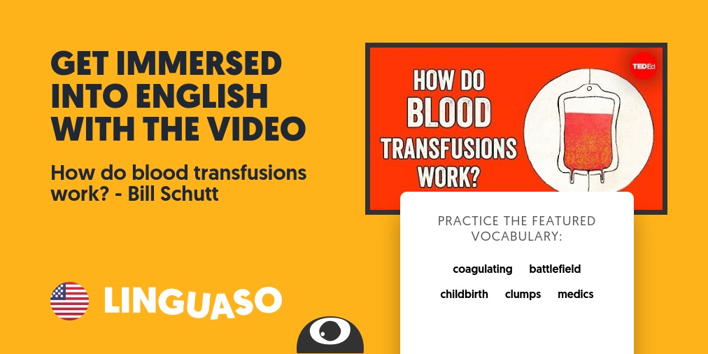 English Video: How do blood transfusions work? - Bill… | Linguaso